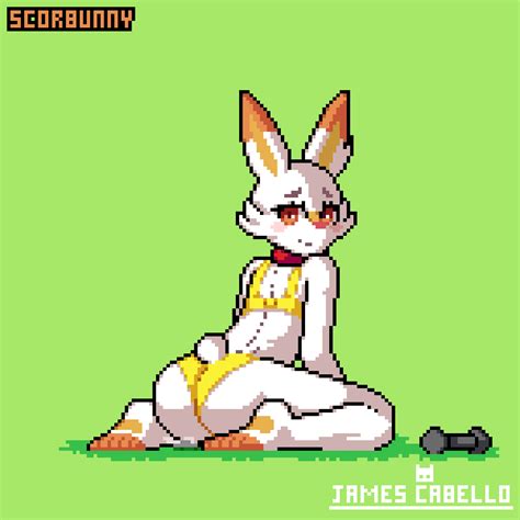 Post Animated James Cabello Porkyman Scorbunny