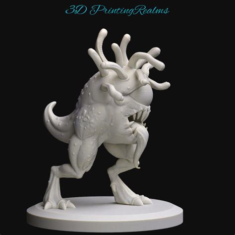3d Printable Eye Tyrant By 3dprintingrealms