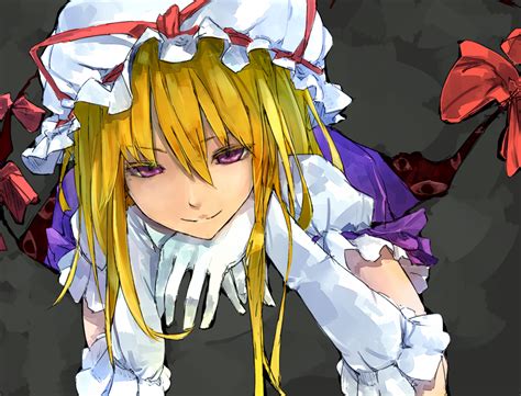 Safebooru 1girl Blonde Hair Bow Colored Eyelashes Dress Elbow Gloves