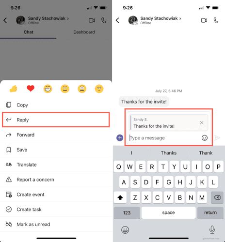 How To Reply To Specific Messages In A Microsoft Teams Chat