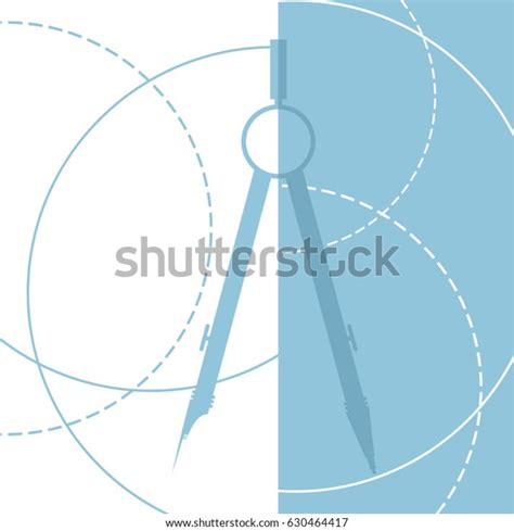 Imaginative Compass Background Design Art Stock Vector Royalty Free