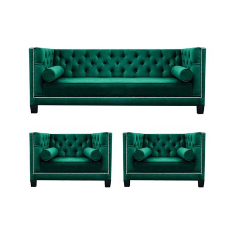 Jvmoebel Wohnzimmer Set Chesterfield Design Luxus Polster Sofas Couch