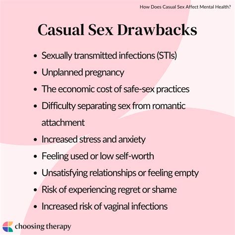 Casual Sex Impact On Mental Health