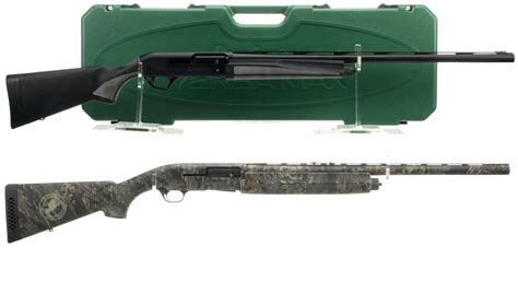 Two Semi Automatic Shotguns Rock Island Auction
