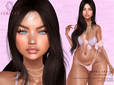 Second Life Marketplace Lenka Shape Lelutka Raven