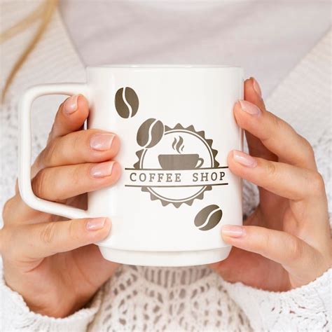 Premium Psd White Coffee Mug Mockup