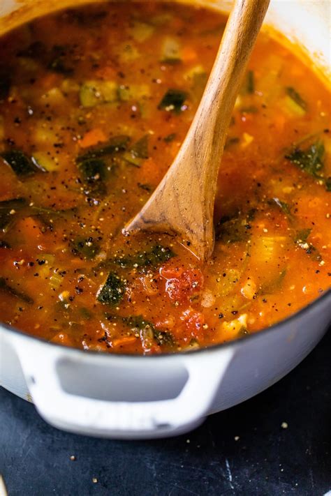 Minestrone Soup Recipe Chronicle