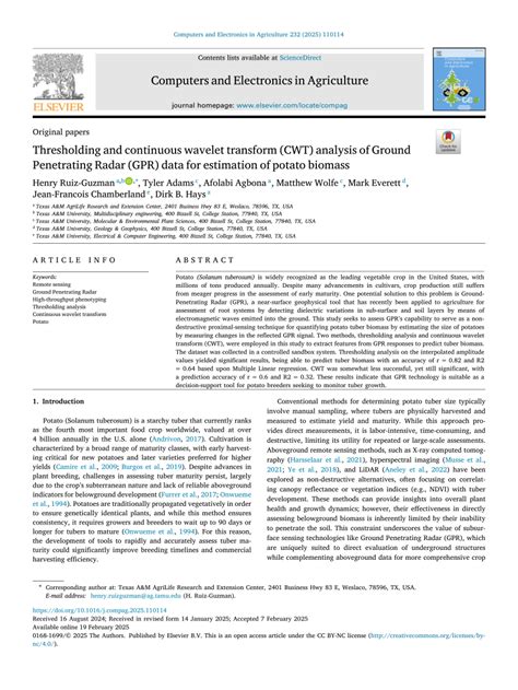 Pdf Thresholding And Continuous Wavelet Transform Cwt Analysis Of Ground Penetrating Radar