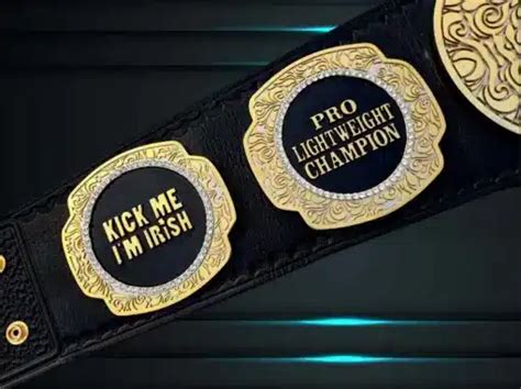 Husky Fat Promotions Customizable Spinner Championship Belts
