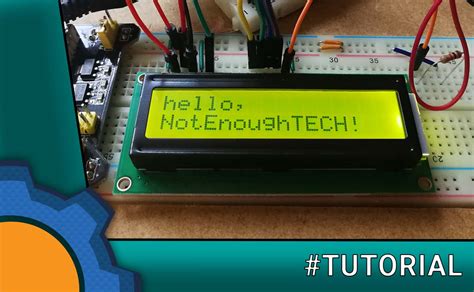 LCD Display With Arduino And Raspberry Pi NotEnoughTech