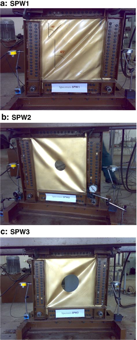 Deforming And Expanding Tension Field In The Experimental Specimens Download Scientific Diagram