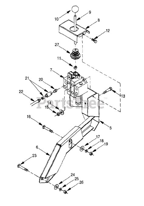Cub Cadet 485 590 485 100 Cub Cadet Loader Control Valve Kit Parts