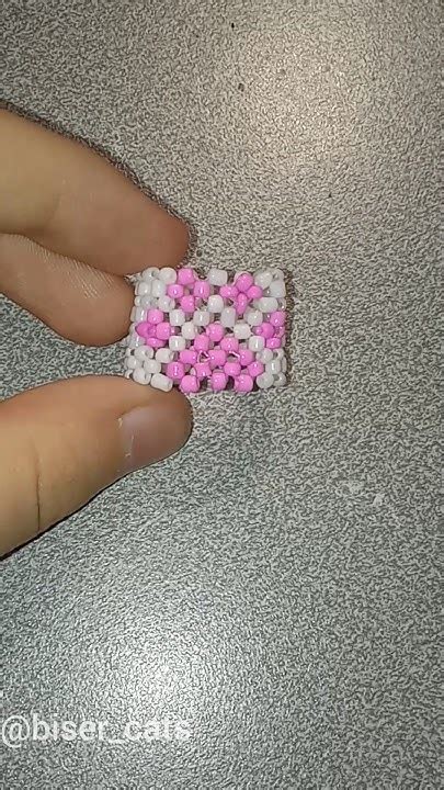 Кольцо с лапкой котика#бисер #бисероплетение #handmade #лапка #котики # ...