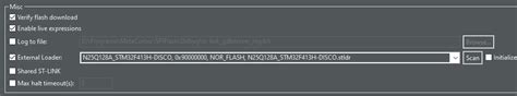 stm32 how to load touchgfx files to external flash electrical