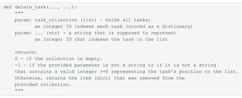 Solved Def Deletetask Param Taskcollection