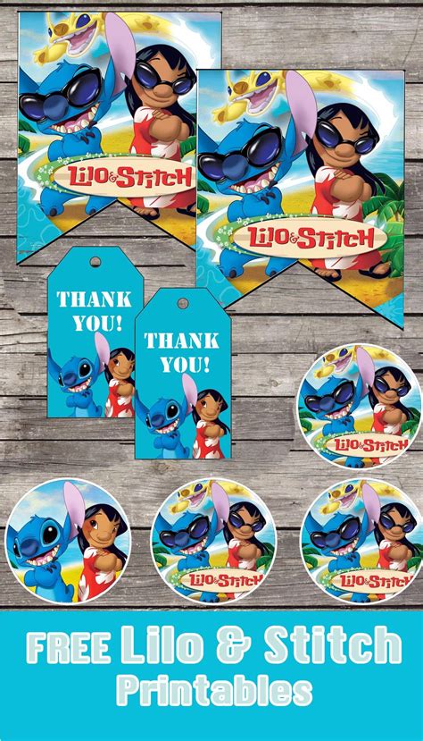 Lilo And Stitch Free Printables Free Printable Templates The Best