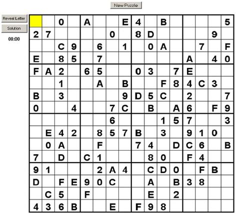 Jumbo Sudoku 16x16 Instructions Sudoku Japanese 数独 Sūdoku Is A