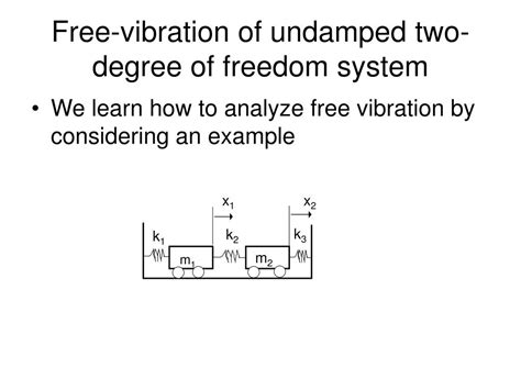 Ppt Multi Degree Of Freedom Systems Powerpoint Presentation Free