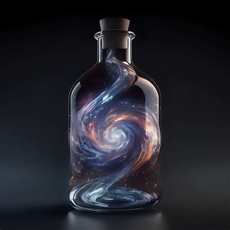 Download Ai Generated Bottle Galaxy Royalty Free Stock Illustration Image Pixabay
