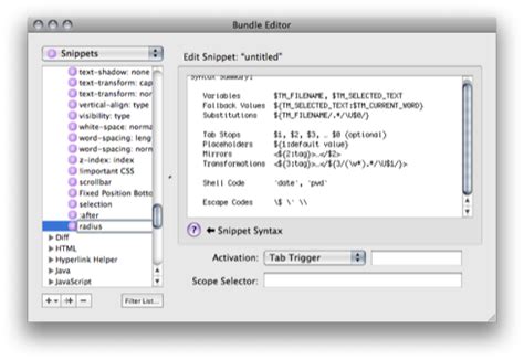 CSS Snipplets For TextMate Nico Hagenburger