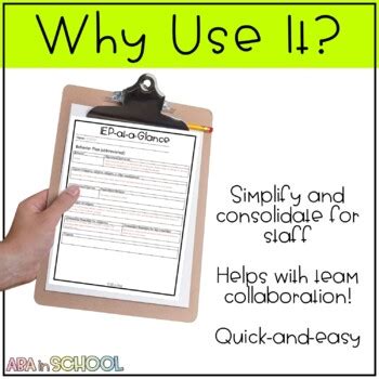 IEP At A Glance IEP Goals And Objectives Tracking Easy Sheet By ABA In Babe