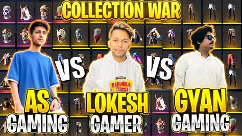 As Gaming Vs Lokesh Gamer Vs Gyan Gaming Richest Collection War Who