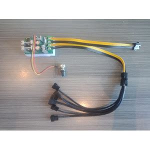 Jual High Speed Fan Controller For Non PWM PWM 5 Port Hub 6 Pin PCIe Input Kota Bandung
