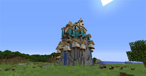 2x2 Chunk Base I Made As Part Of A Challenge On A Smp Server With