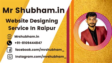Mrshubham S Company Mrshubham In Is Best Website Designing And