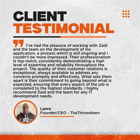 Logarithm Technologies On Linkedin Meet Lanre Our Client Who Trusted