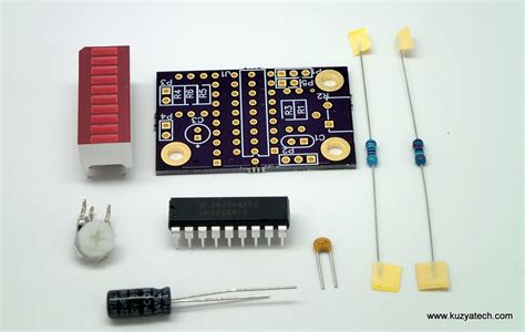 lm3916 led bargraph vu meter kuzyatech