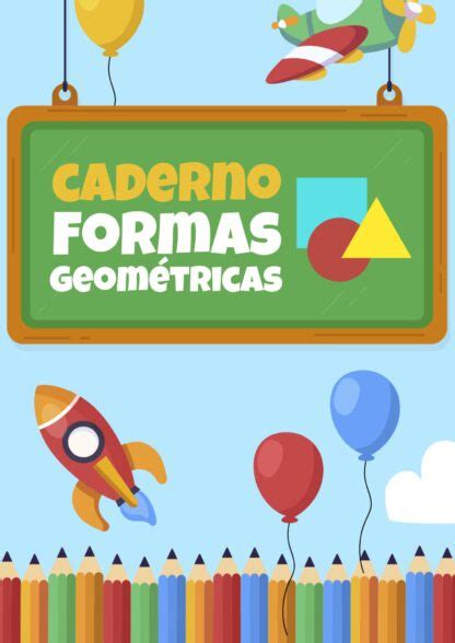 Caderno Formas Geom Tricas Educa Market