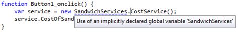 How To Get Intellisense On Ajax Enabled Wcf Service Resharper
