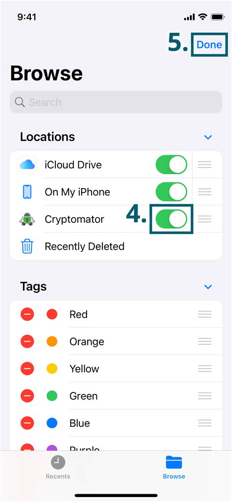 Working With Vaults Cryptomator Documentation