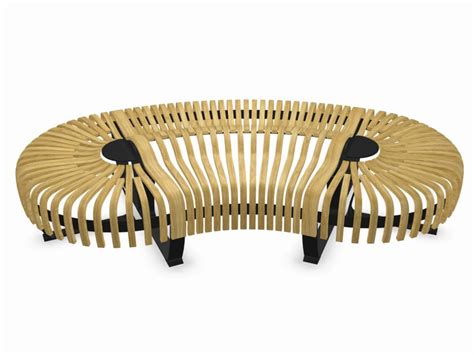 Nova C Back Curved Modular Bench With Backrest By Green Furniture