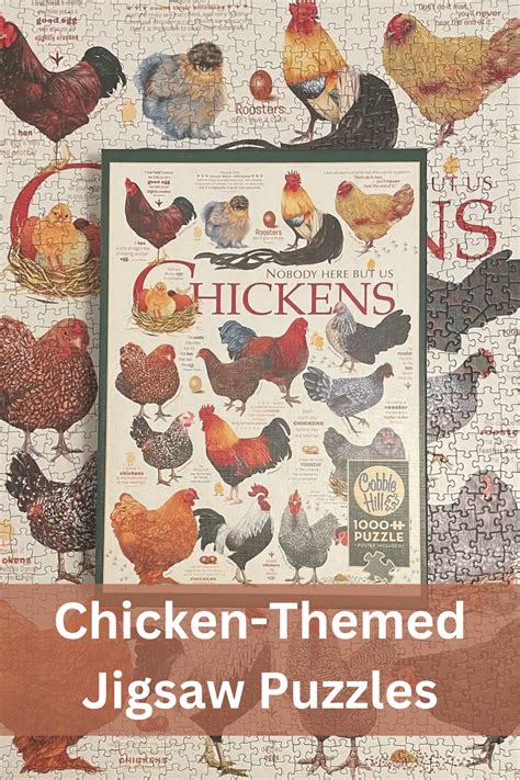 Dive Into The World Of Chicken Themed Jigsaw Puzzles Jigsaw Puzzle Guru
