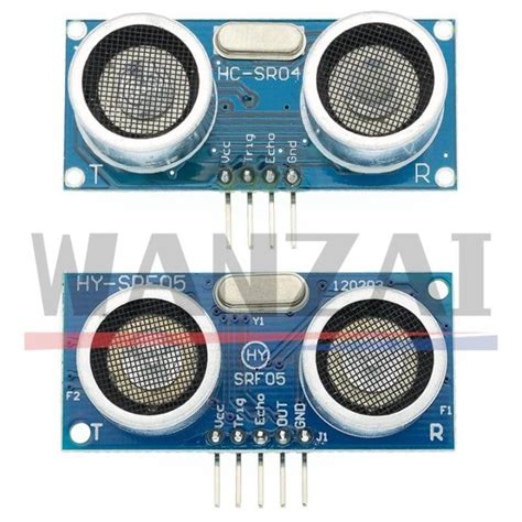 Hc Sr Hcsr Pin To World Ultrasonic Wave Detector Ranging Module Hc