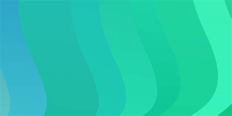 Light Blue Green Vector Pattern With Wry Lines Bright Sample With Colorful Bent Lines Shapes