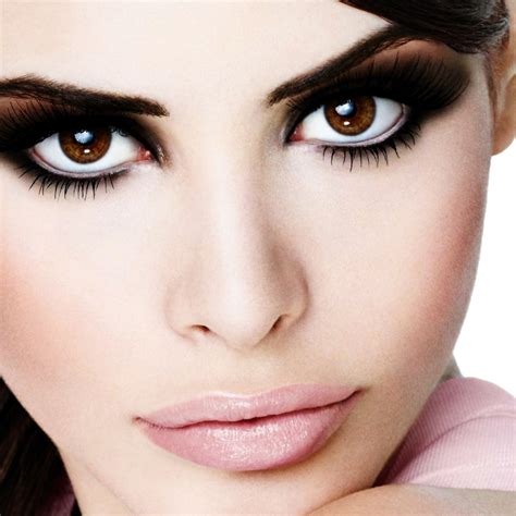 Download Wallpaper Eyes Look Girl Face Model Hair Beautiful