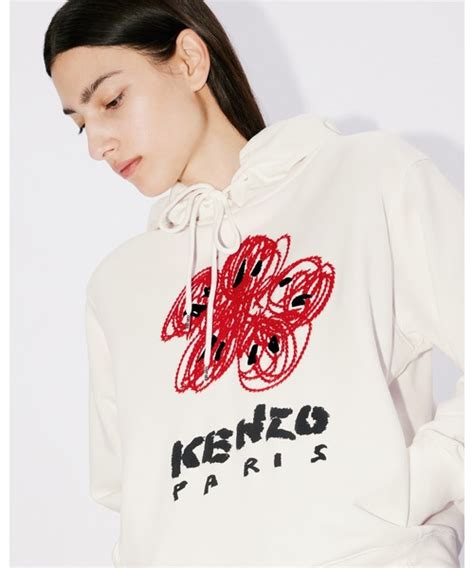 Kenzo（ケンゾー）の「kenzo Drawn Flowers エンブロイダリー フーディー（スウェット）」 Wear