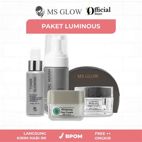 Jual Ms Glow Official Store Paket Skincare Wajah Glowing Dan Berjerawat Ms Glow Acne Ms Glow