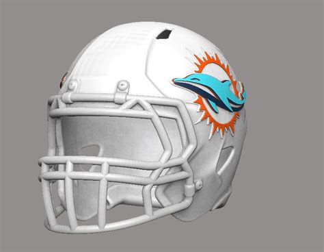 Stl File Nfl Miami Dolphins Florida 🪖・3d Print Object To Download・cults