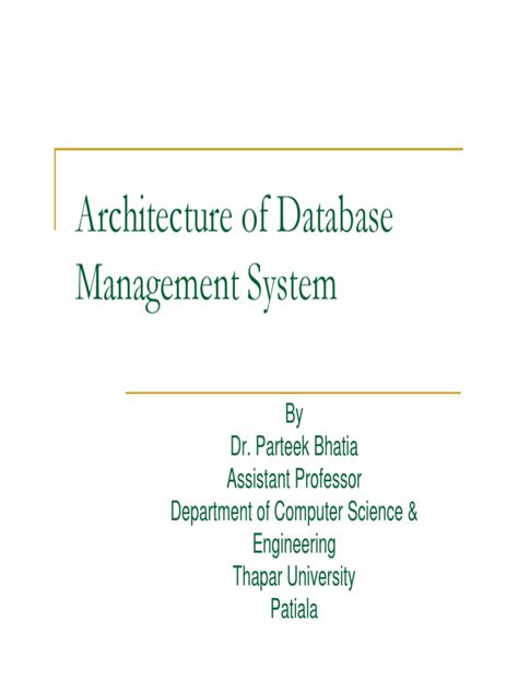 chap2 three level architecture pdf pdf databases conceptual model