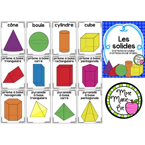 Affiches Les Solides