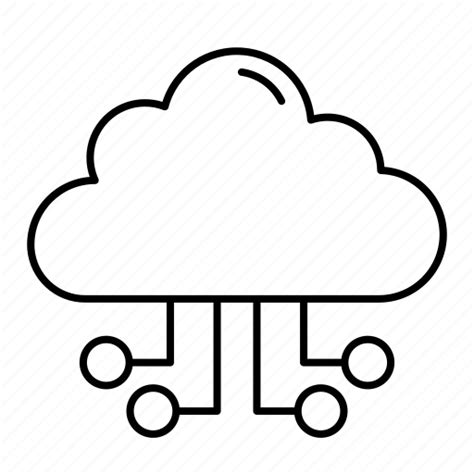Cloud Computing Database Server Signal Global Earth Icon