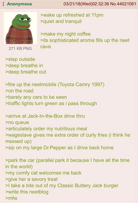 Sophisticated Aroma Rgreentext Greentext Stories Know Your Meme