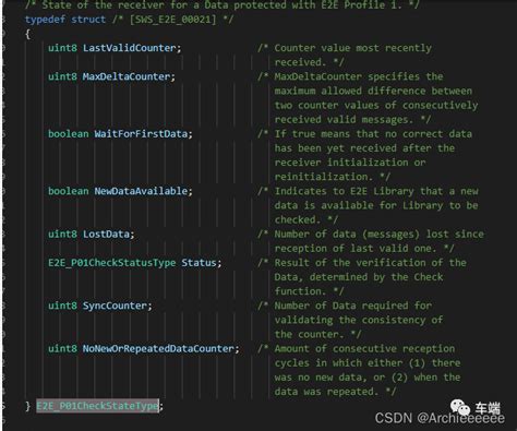 Autosar E2e自学笔记 阿里云开发者社区