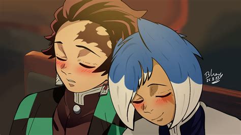 Sleeping Kny Oc X Canon By Brendacatfoxofc On Deviantart