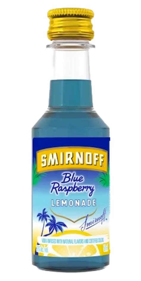 Smirnoff Blue Raspberry Lemonade Vodka 50ml Bremers Wine And Liquor