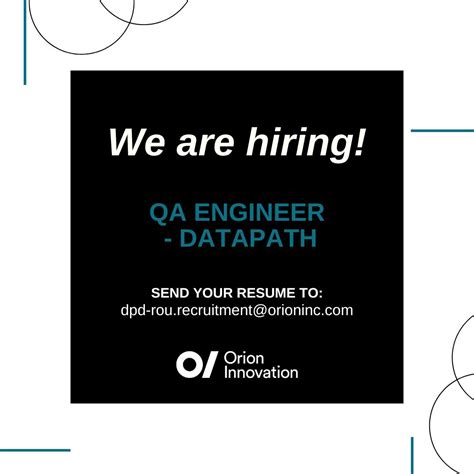 orion innovation romania on linkedin qaengineer technologyjobs